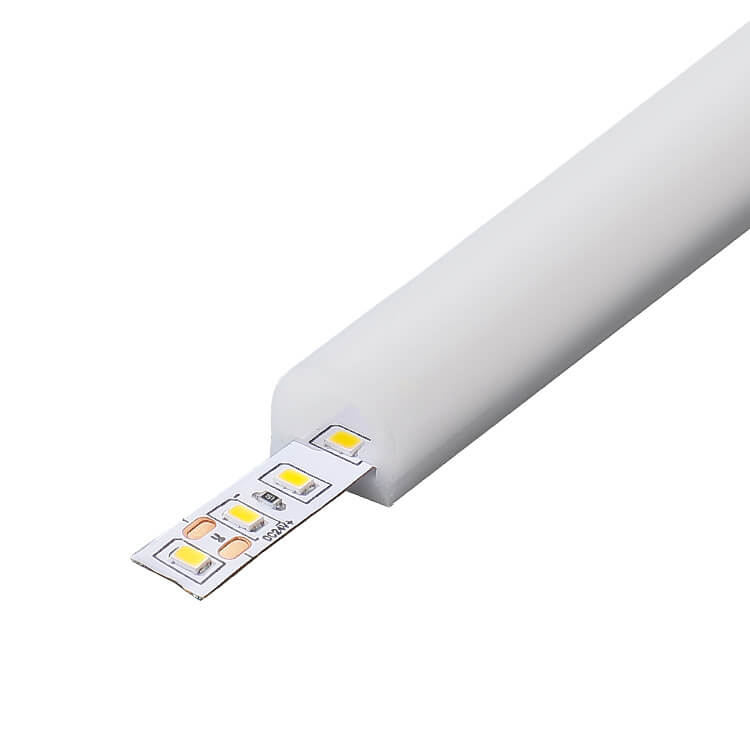 New 180 degree Dome Curve led strip silicone tube - Top View 13*13mm ...