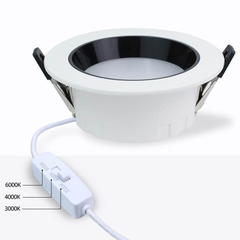 New Selectable 3CCT LED Downlight Slim 7W to 24W - Ledluminous