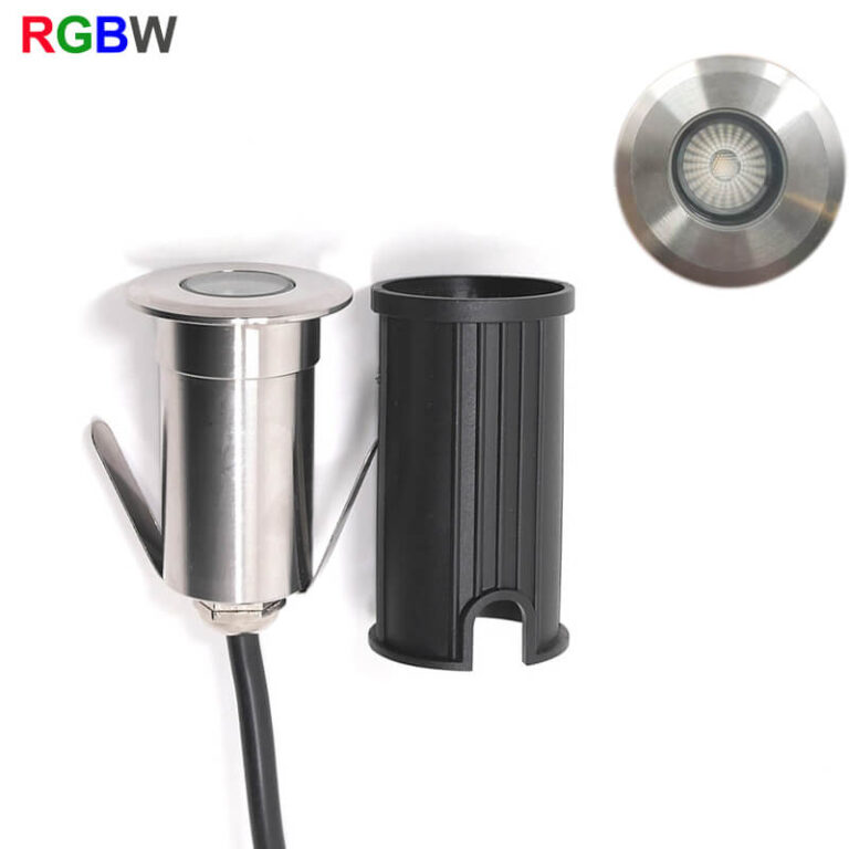RGBW LED Inground Light Diameter 42mm Outdoor landscape Garden ...